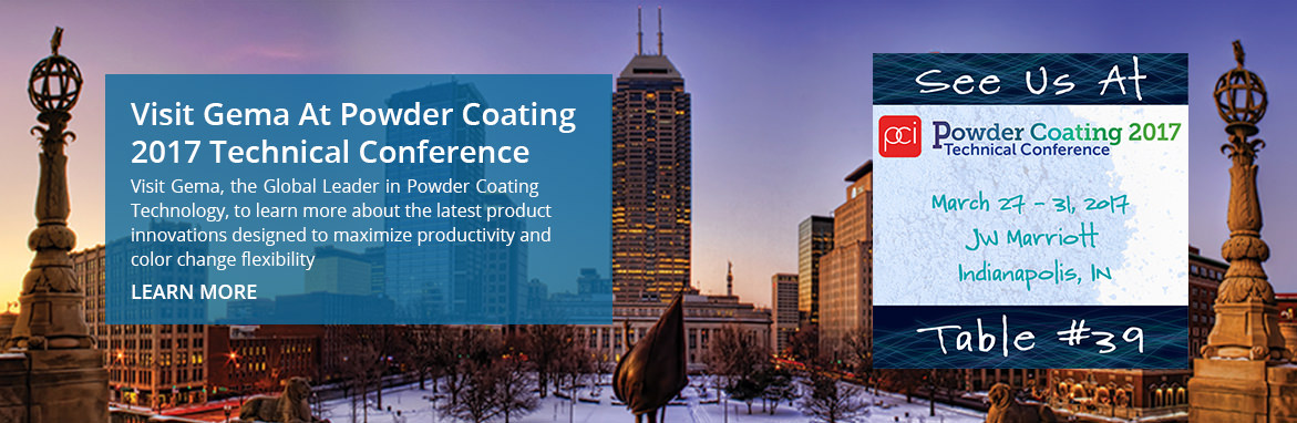 World Leader in Powder Coating Equipment | Gema Powder Coating