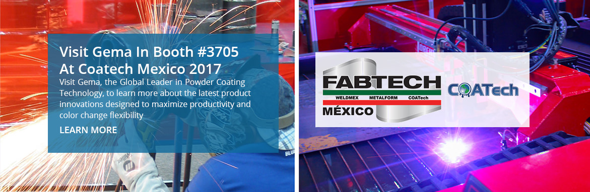 World Leader in Powder Coating Equipment | Gema Powder Coating